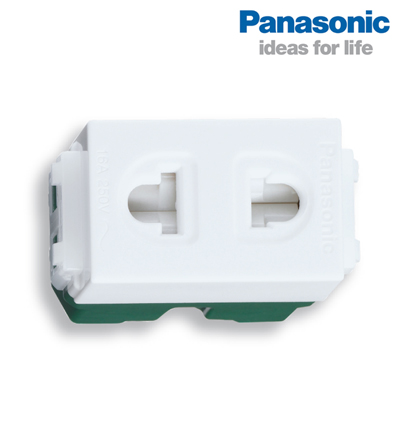 Ổ cắm đơn panasonic WEV1081SW WIDE